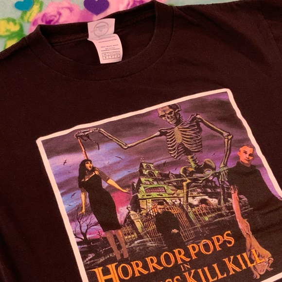 Delta | Shirts | Rare Vtg Horrorpops Psychobilly Punk Rock T Shirt ...